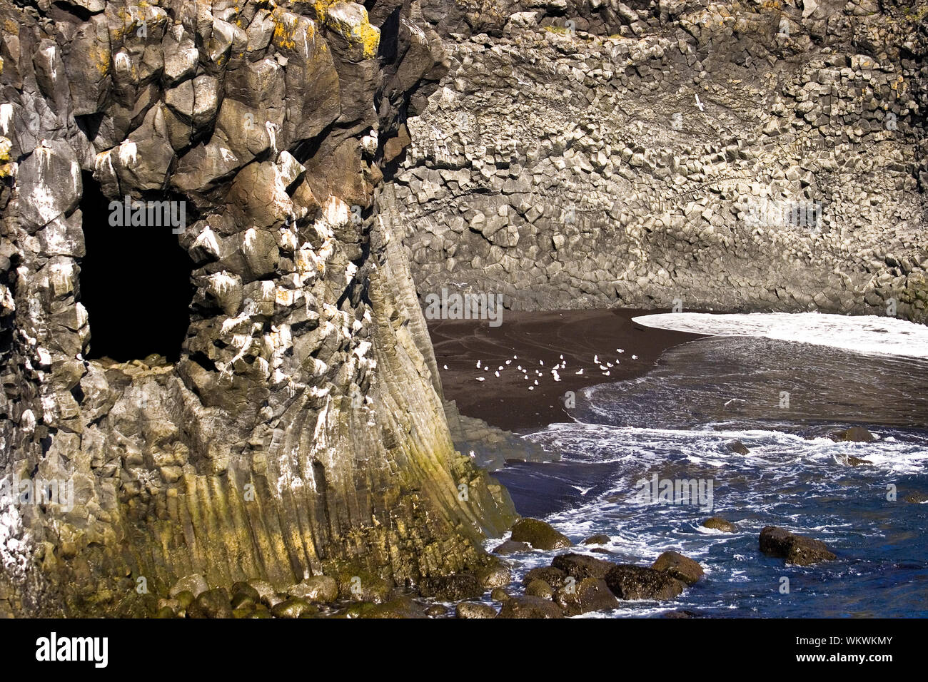 Cliffs near arnarstapi snaefellsnes hi-res stock photography and images ...