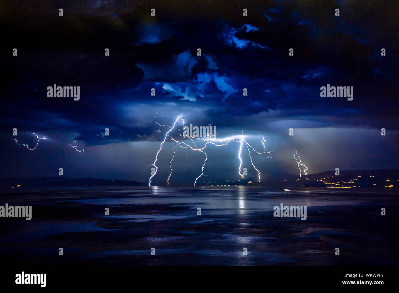 Rijeka Croatia Night High Resolution Stock Photography and Images - Alamy