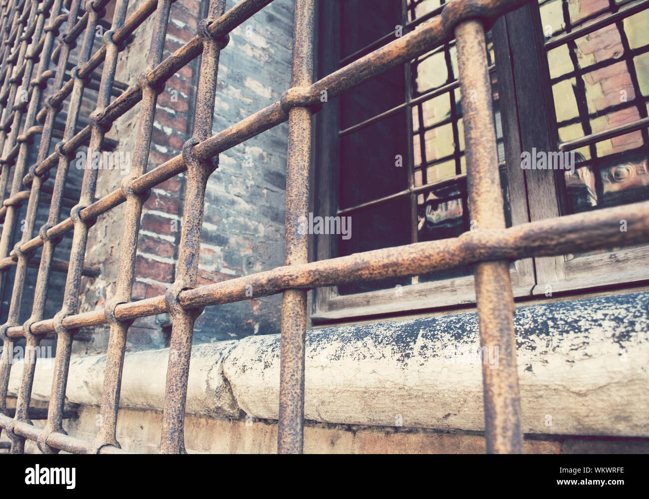 Rusty bar window hi-res stock photography and images - Alamy