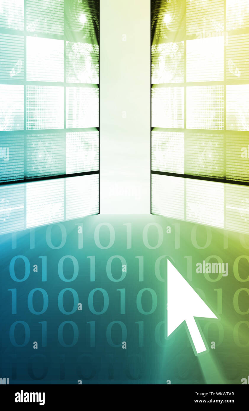 Exploring the Internet as a Creative Concept Art Stock Photo - Alamy