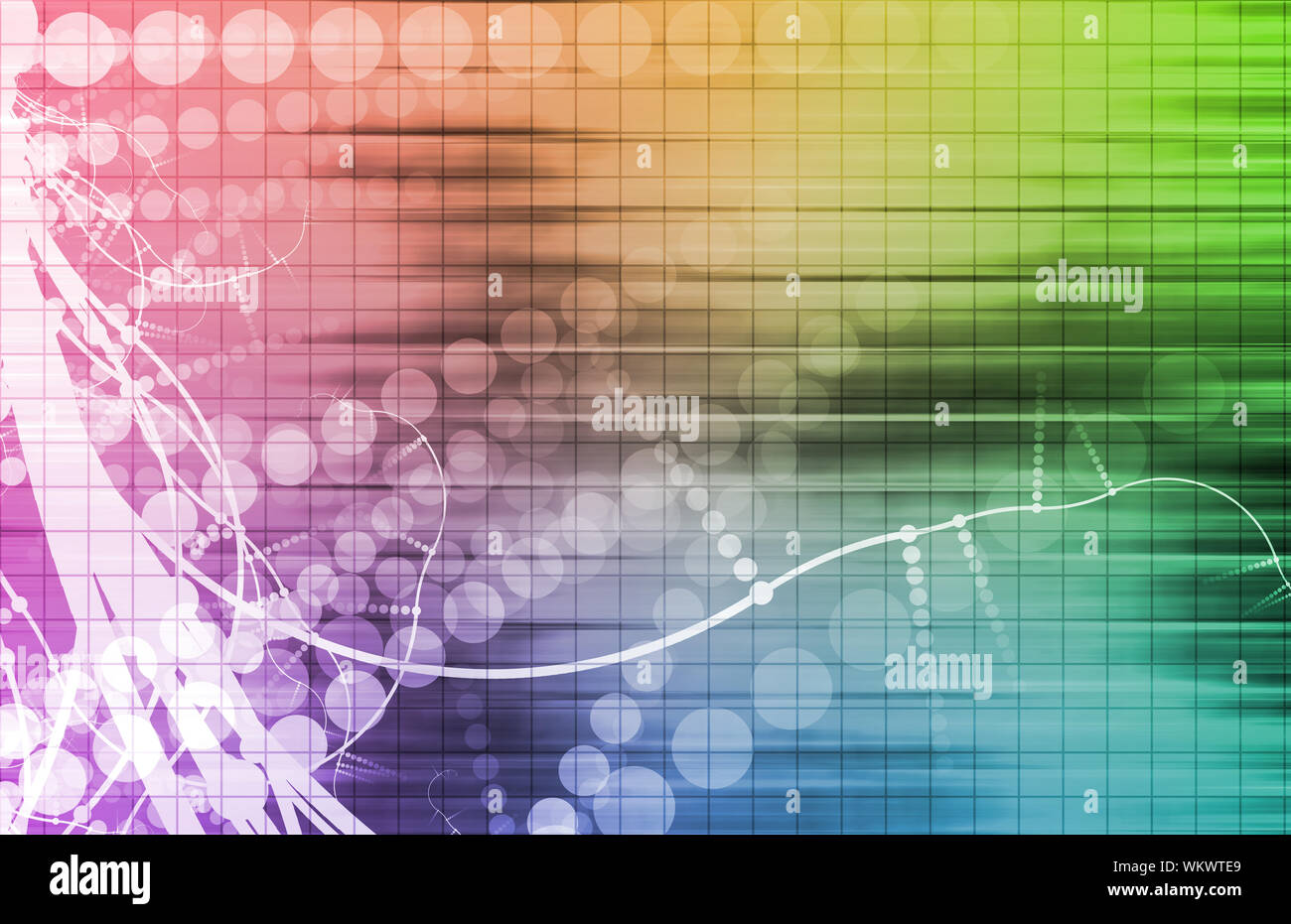 Corporate Abstract as a Modern Business Tech Art Stock Photo - Alamy