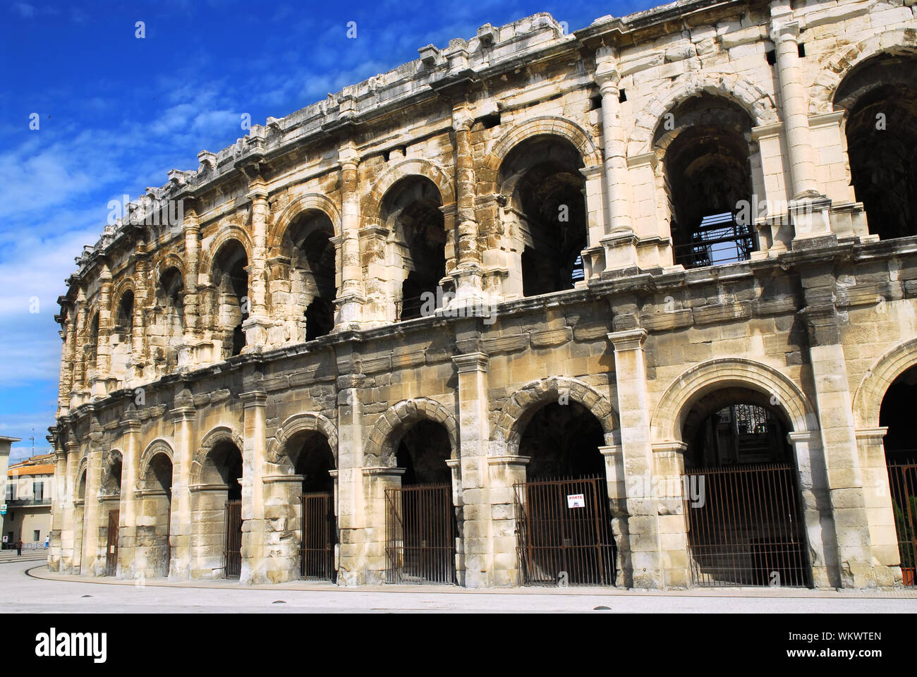Nimes roman monuments city hi-res stock photography and images - Alamy