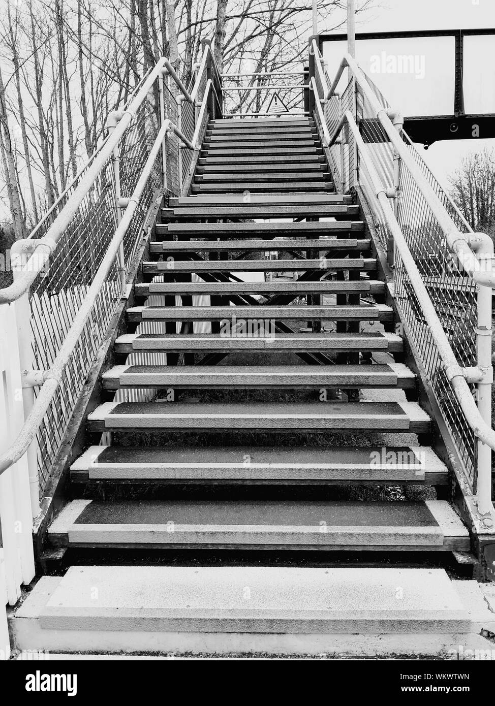 Steps of the footbridge hi-res stock photography and images - Alamy