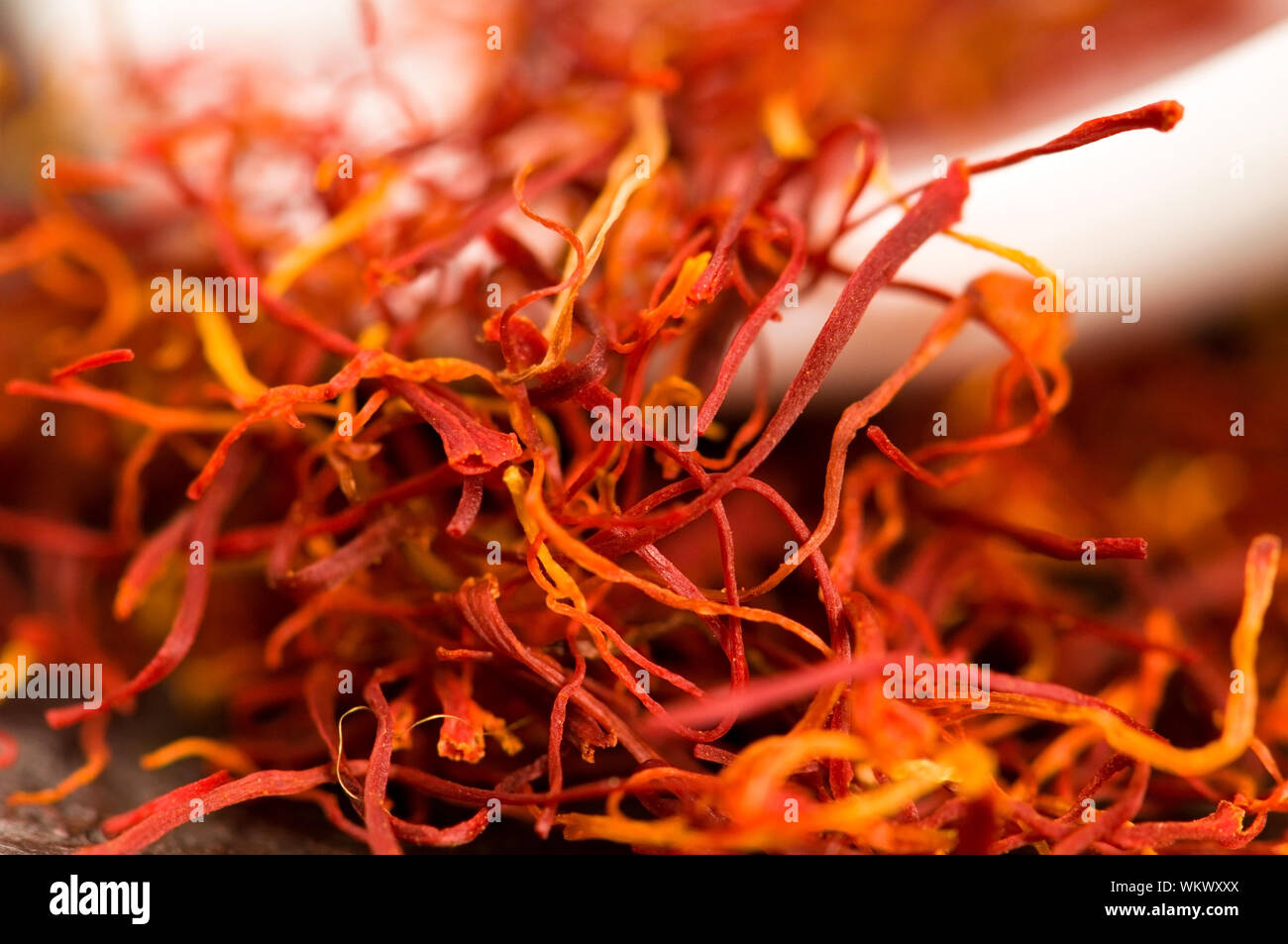 safran. herbs and spices Stock Photo - Alamy