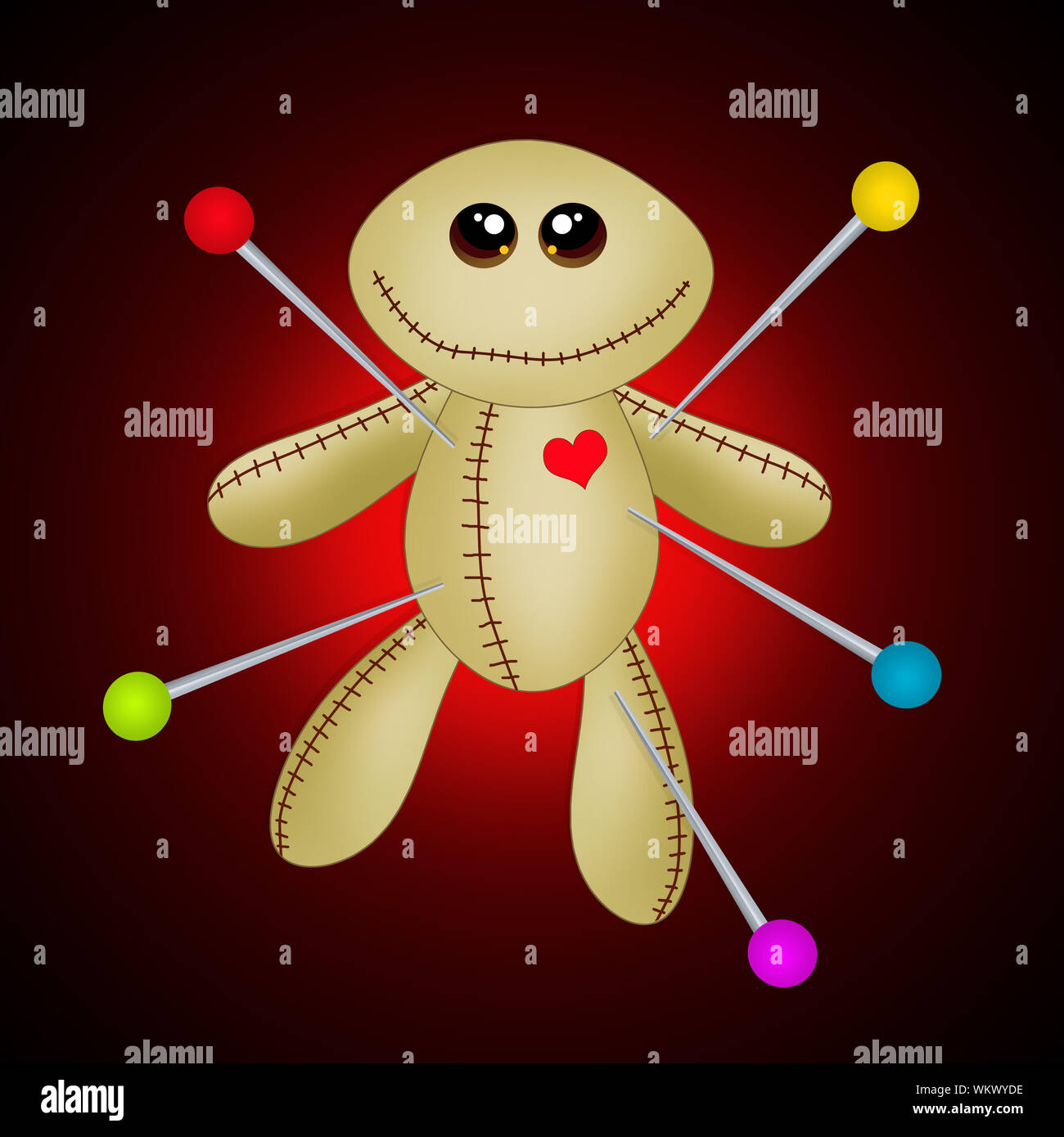 Voodoo doll ancient hi-res stock photography and images - Alamy