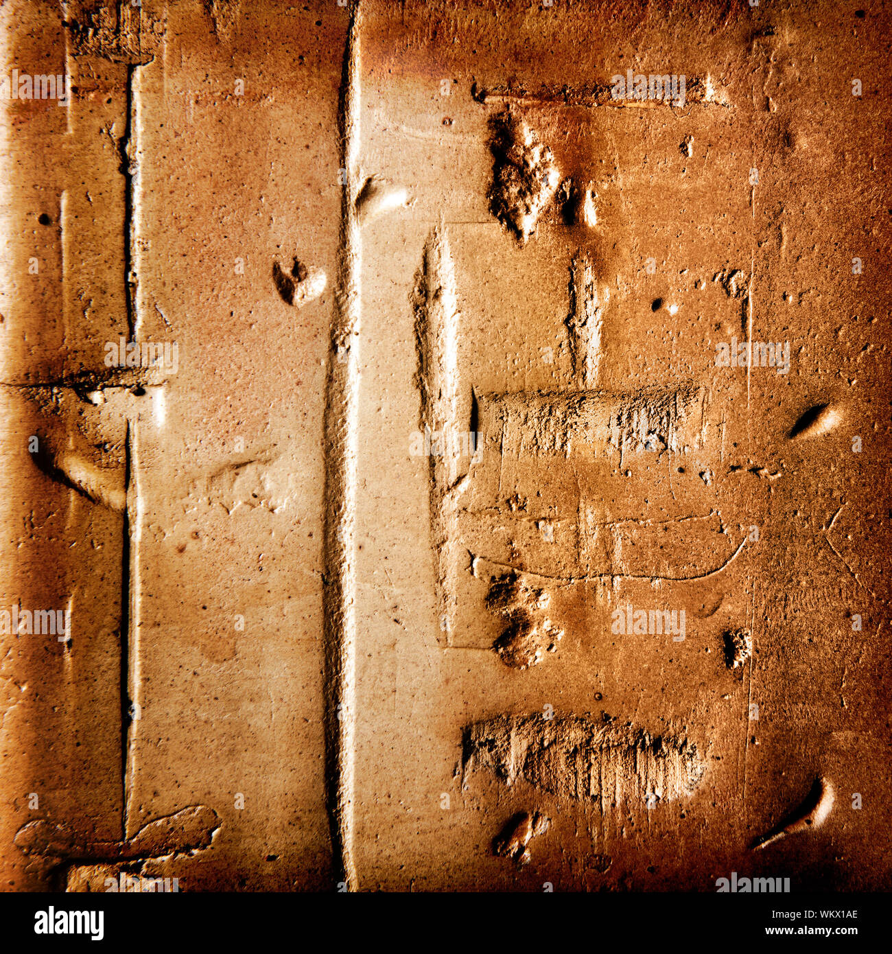 Brick fragment close up. Refractory clay. Background Stock Photo - Alamy