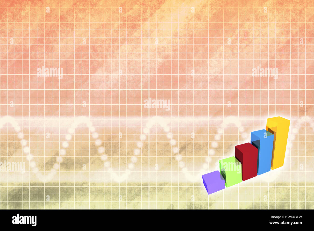 Corporate Worldwide Growth Abstract Background With Map Stock Photo - Alamy