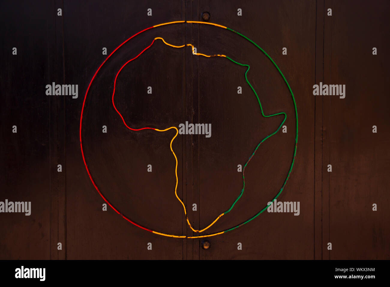 Political map of africa texture hi-res stock photography and images - Alamy
