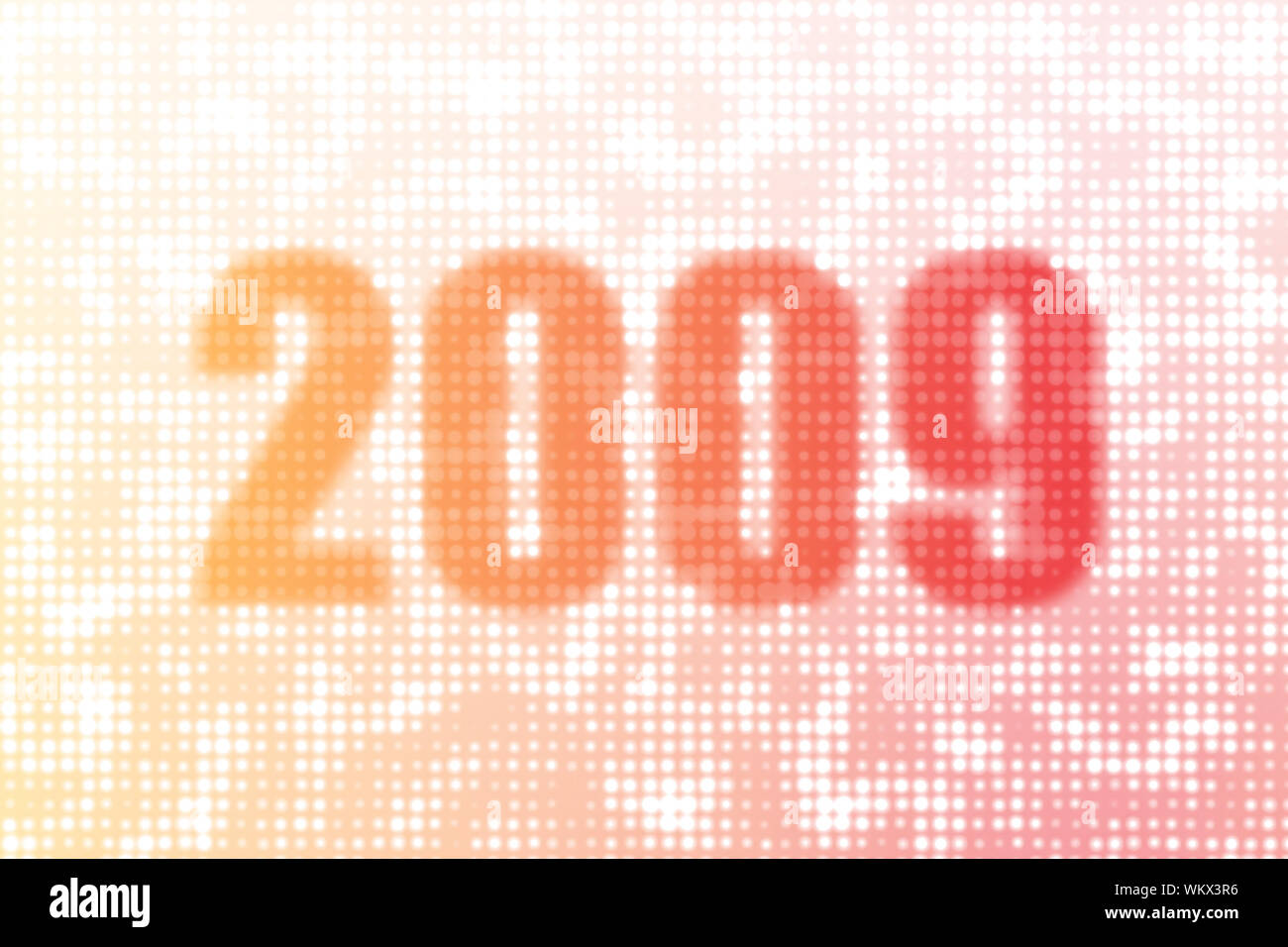Happy New Year 2009 Greeting Card Abstract Background Stock Photo - Alamy