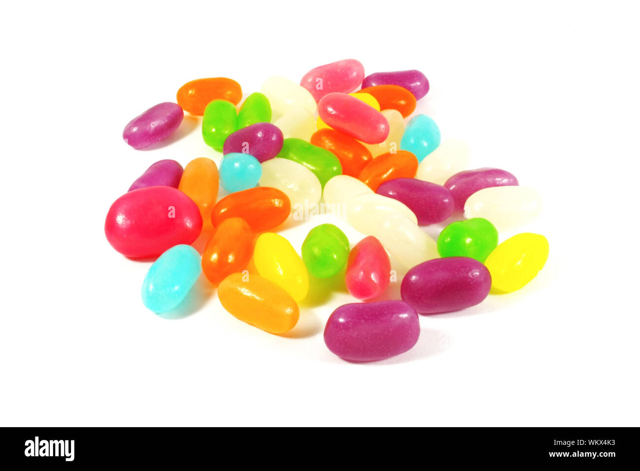 Jelly Beans the Ultimate Gummy Candy Snack Stock Photo - Alamy