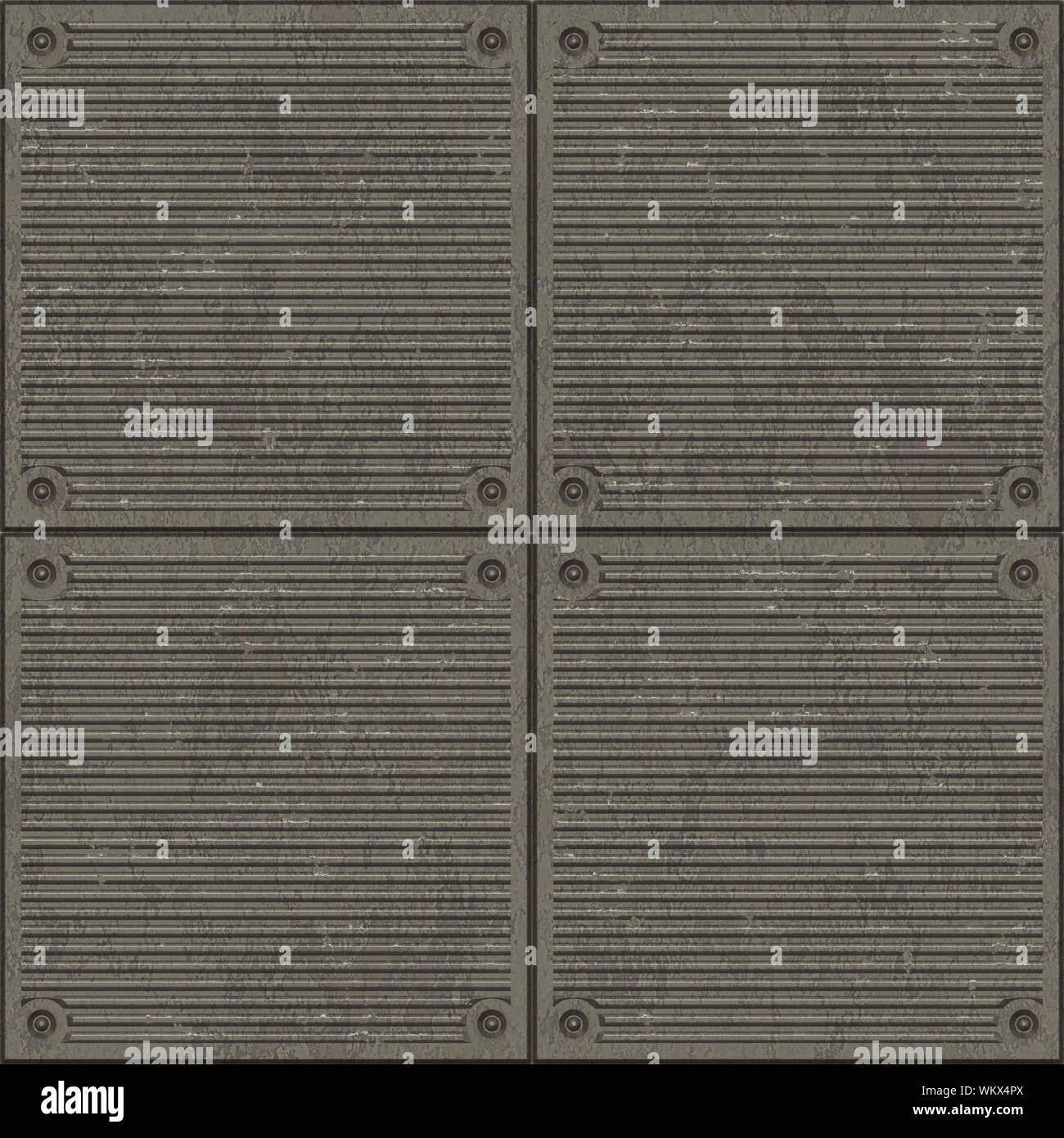 Seamless Metal Tread Ridge Plate Background Abstract Stock Photo - Alamy
