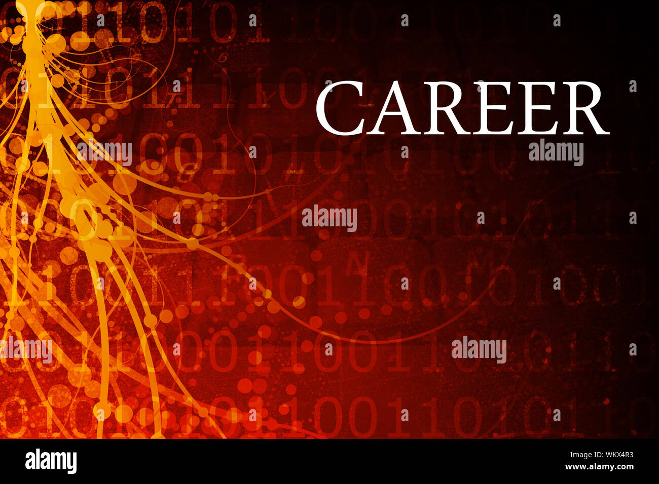 Career Abstract Background in Red and Black Stock Photo - Alamy