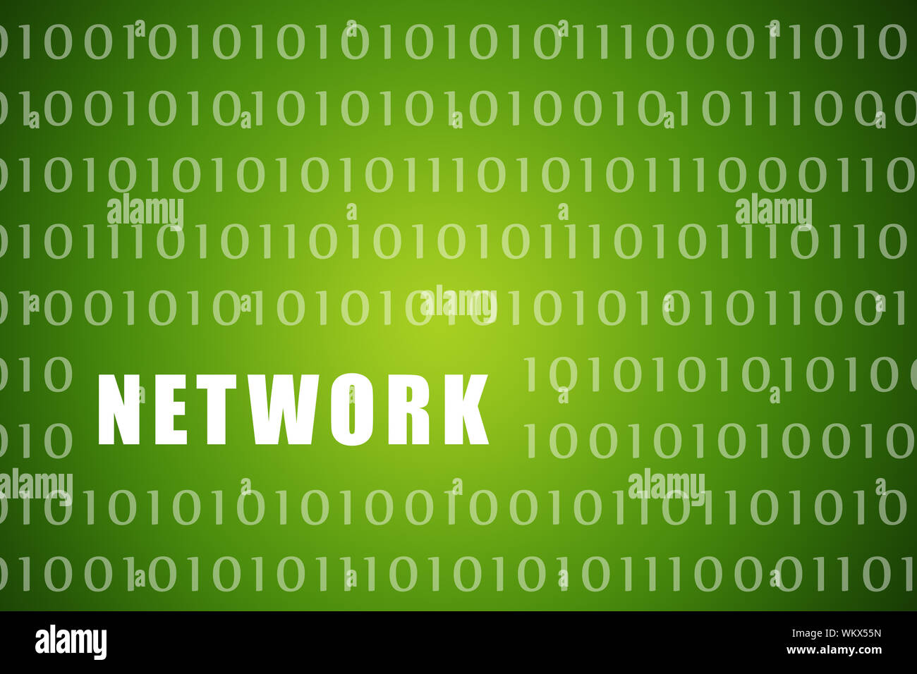 Network Tech Abstract on a Digital Background Stock Photo - Alamy