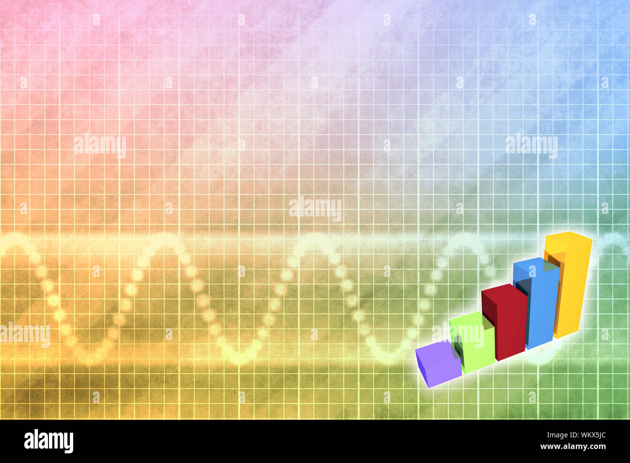 Corporate Worldwide Growth Abstract Background With Map Stock Photo - Alamy