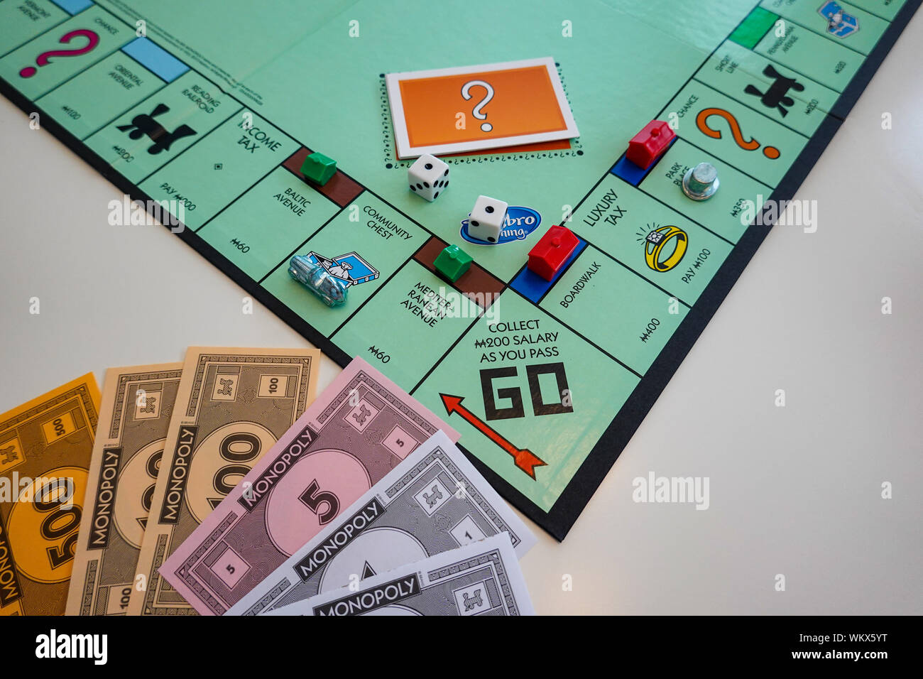 Monopoly board game hasbro hi-res stock photography and images - Alamy