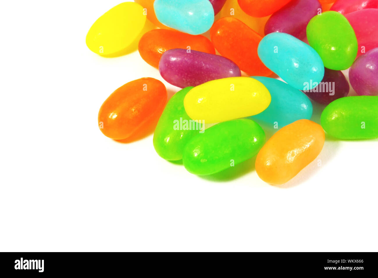Jelly Beans the Ultimate Gummy Candy Snack Stock Photo - Alamy