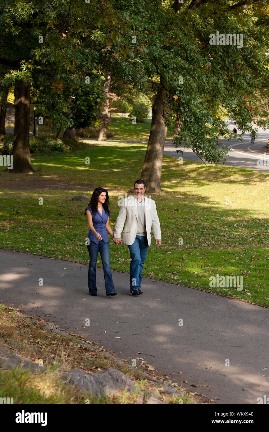 Happy Walk People Stock Photo - Alamy