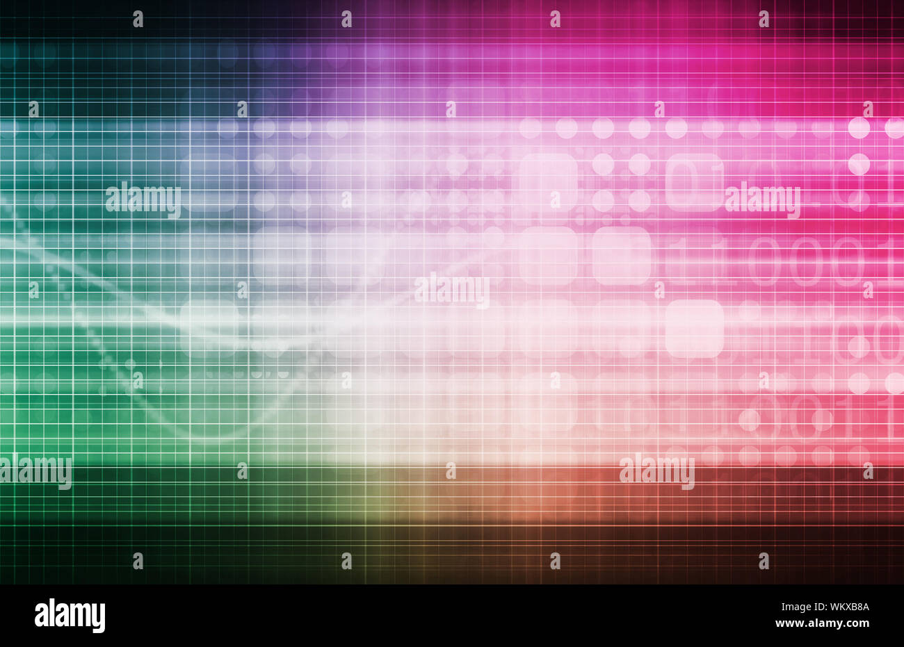 Science Technology Data as a Abstract Art Stock Photo - Alamy