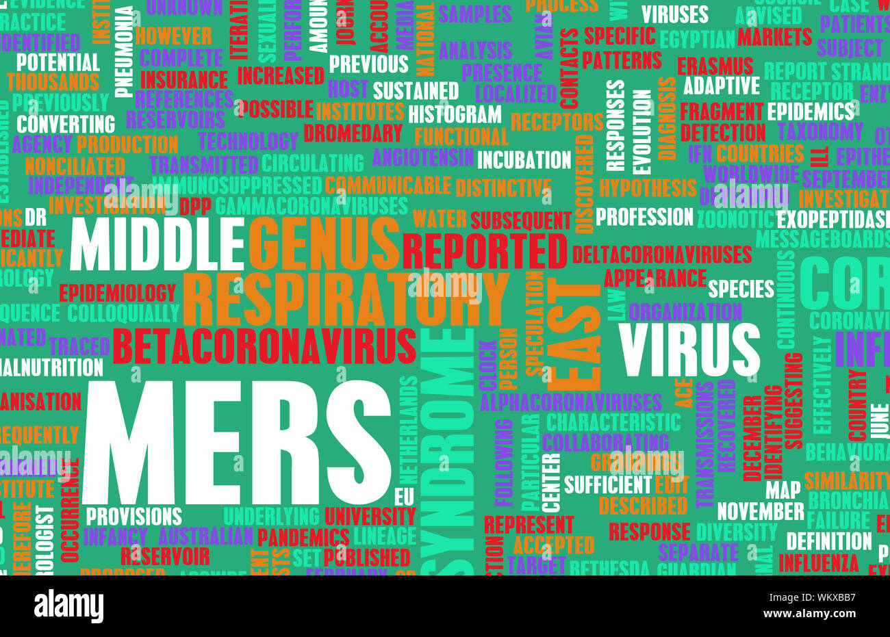 MERS or Middle East Respiratory Syndrome Stock Photo - Alamy