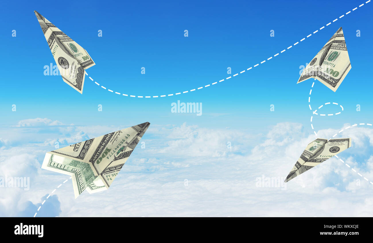 Money Airplanes High Resolution Stock Photography and Images - Alamy