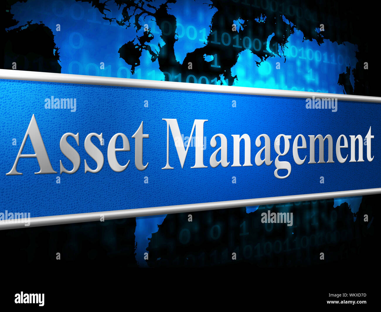 Asset Management Representing Business Assets And Directors Stock Photo ...