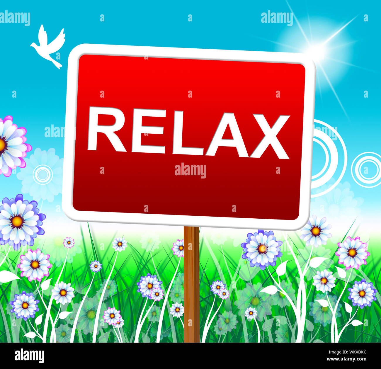 Meaning to relax hi-res stock photography and images - Alamy
