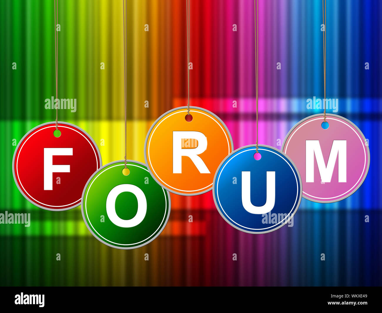 Forums Forum Showing Social Media And Symposium Stock Photo - Alamy