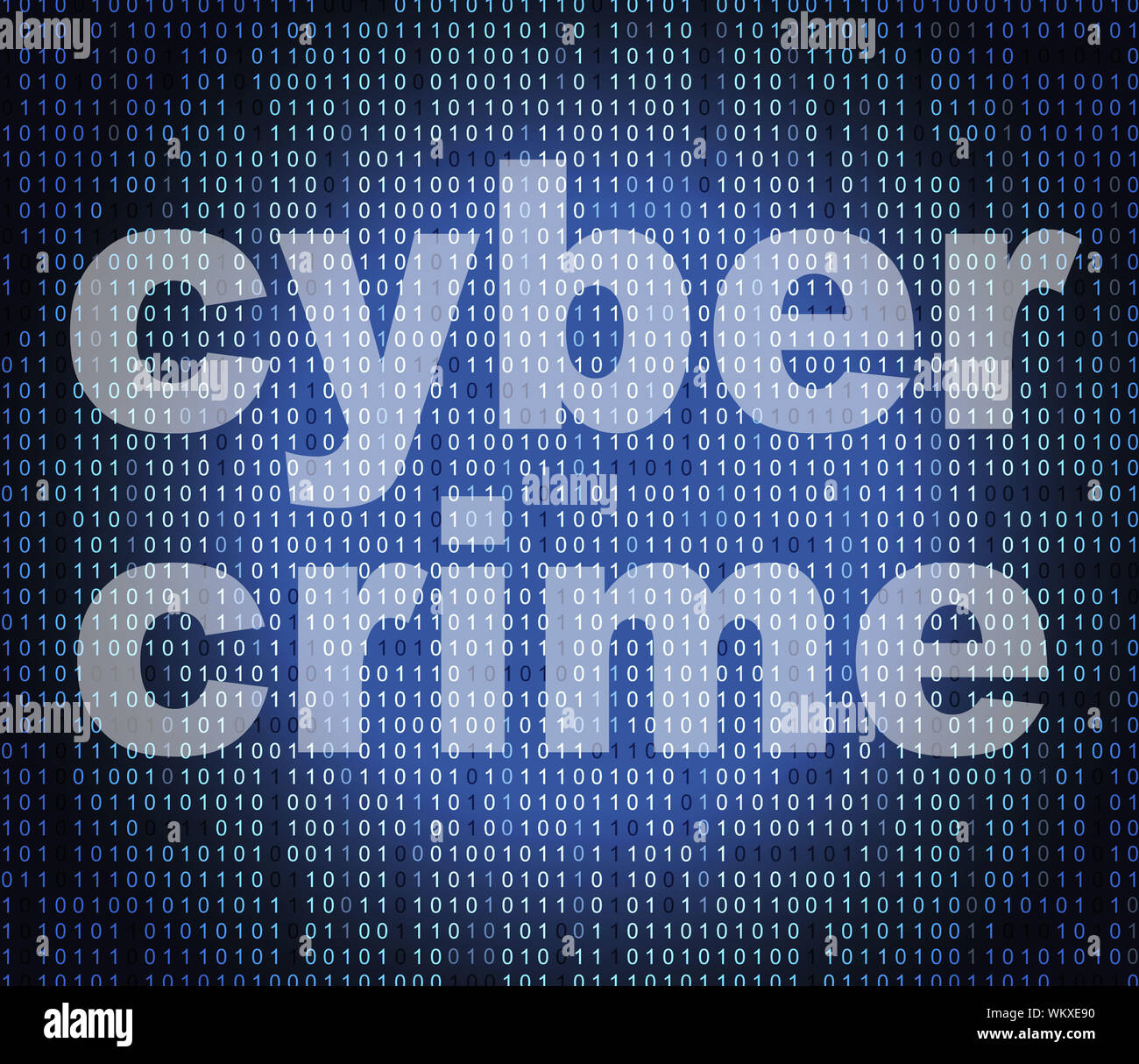 Cyber Crime Indicating World Wide Web And Website Stock Photo - Alamy