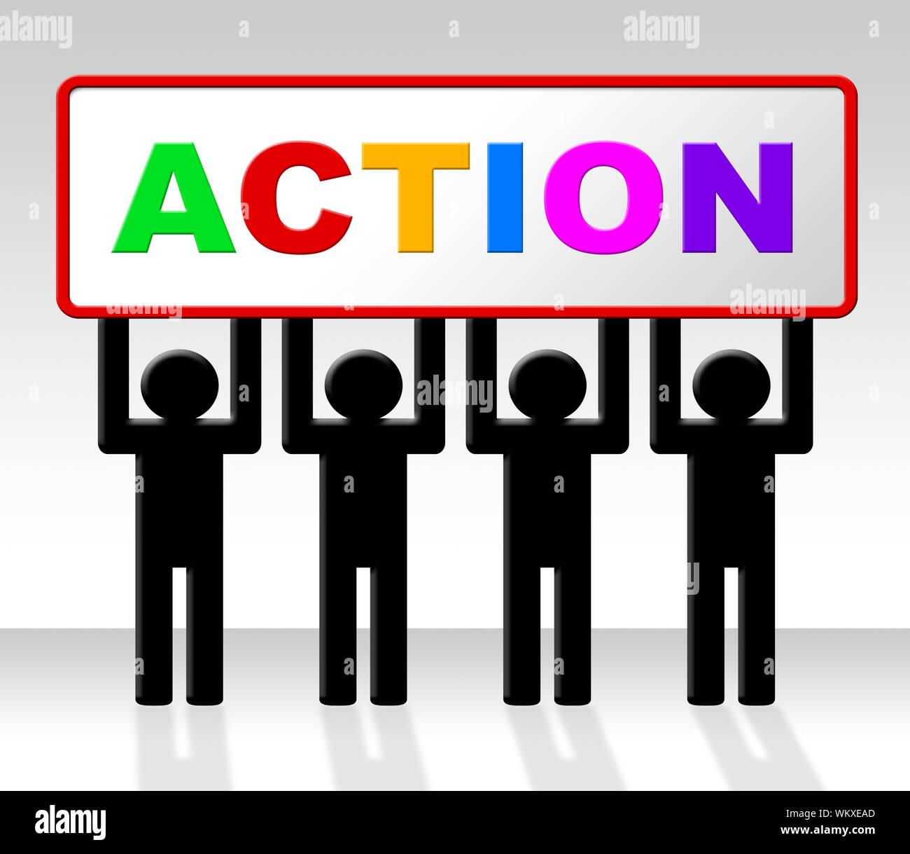 Do It Now Representing Acting Signboard And Display Stock Photo - Alamy