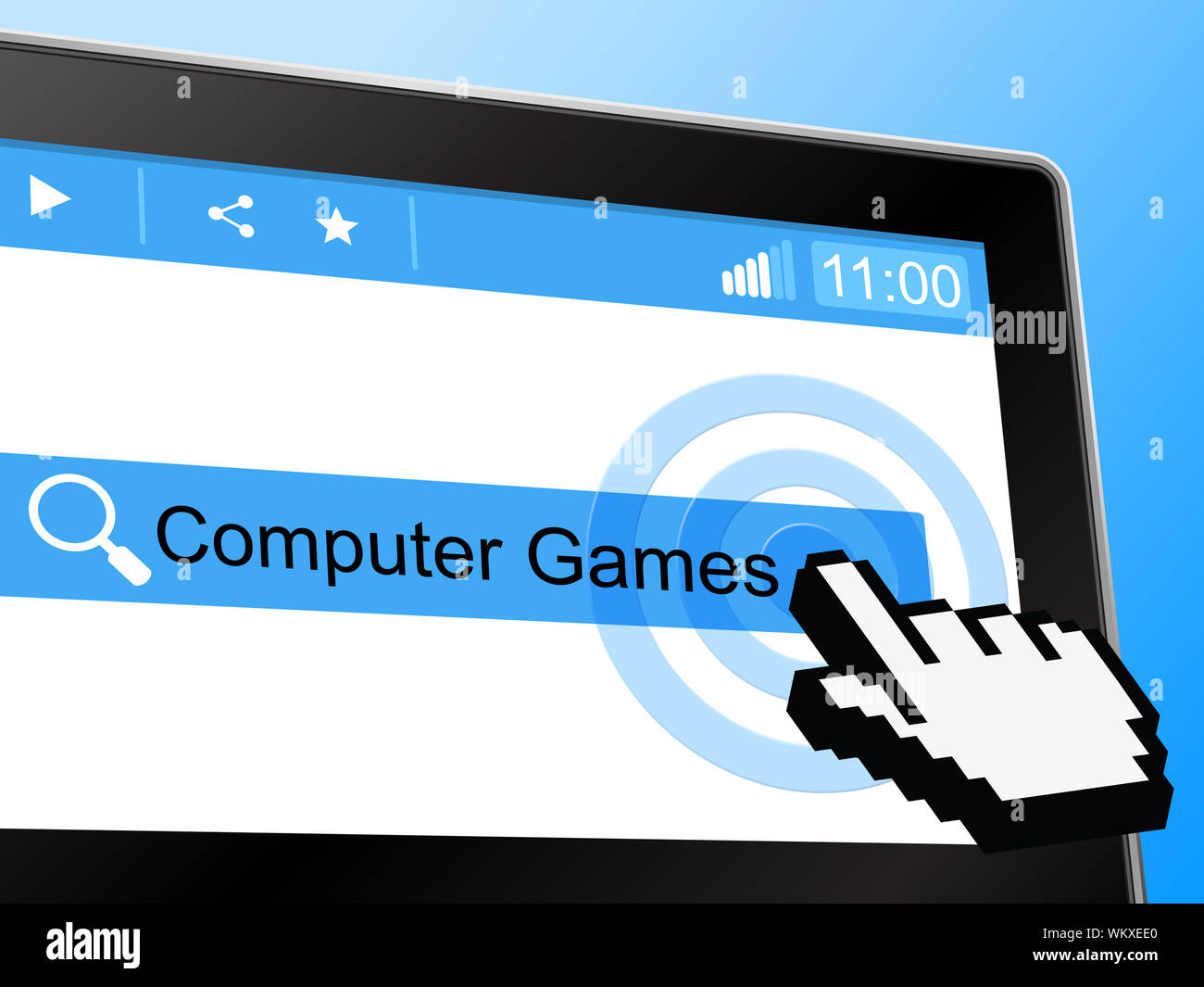 Computer games showing world hi-res stock photography and images - Alamy