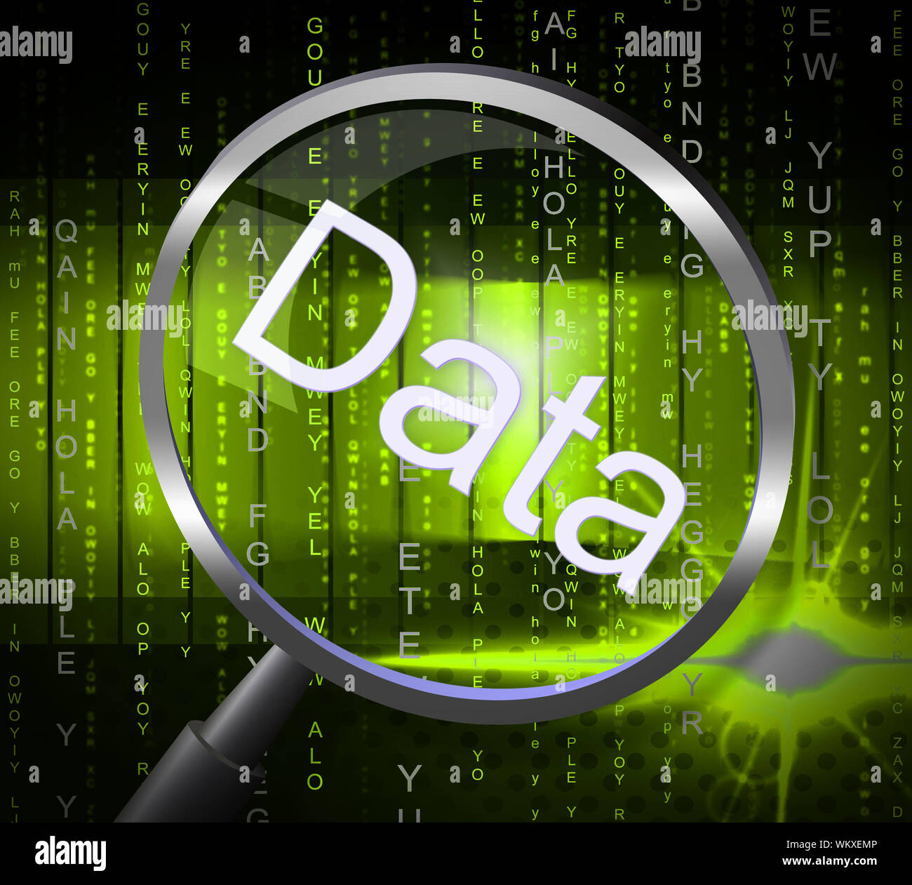 Facts magnifier hi-res stock photography and images - Alamy