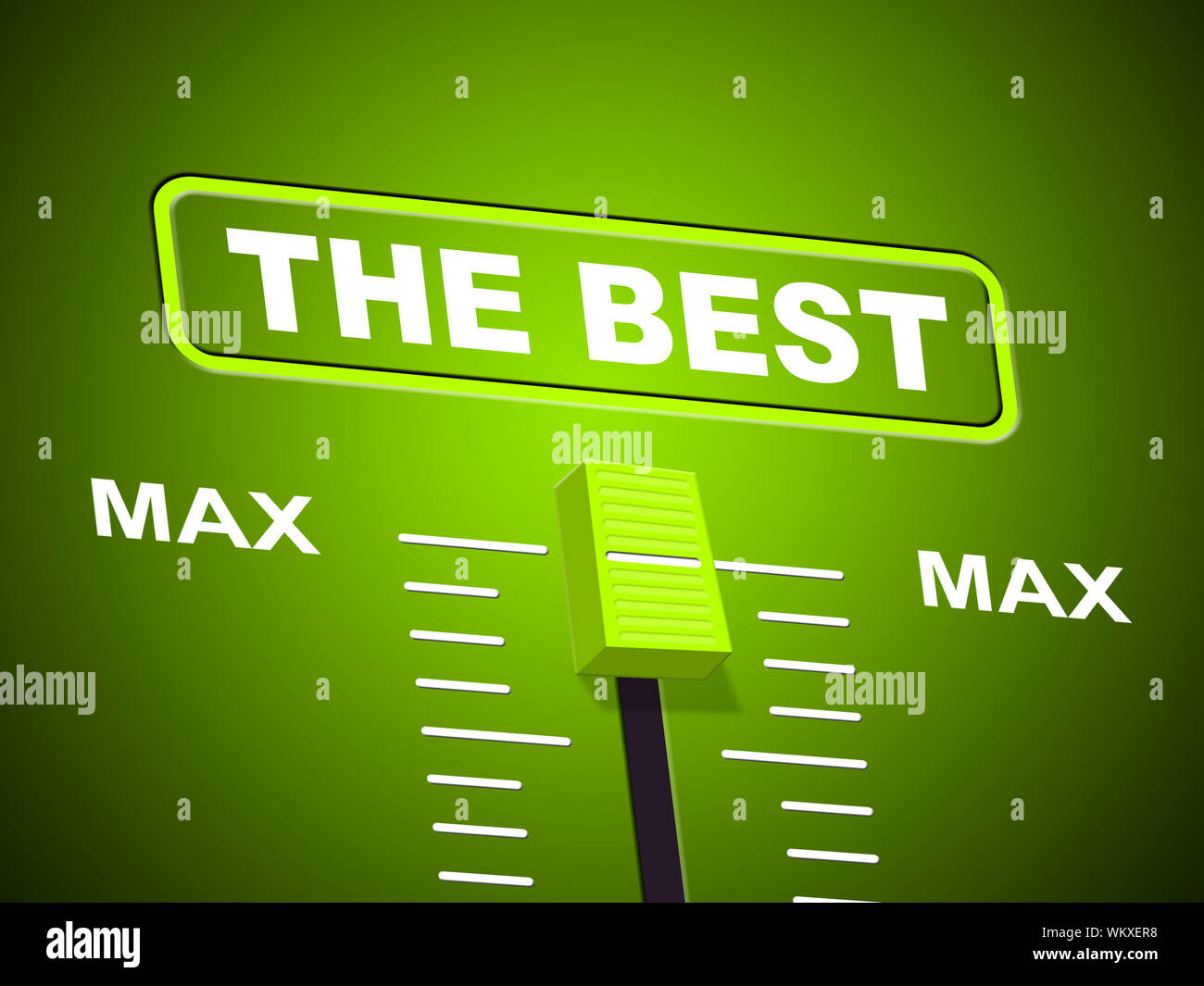 Max Best Indicating Upper Limit And Premier Stock Photo - Alamy