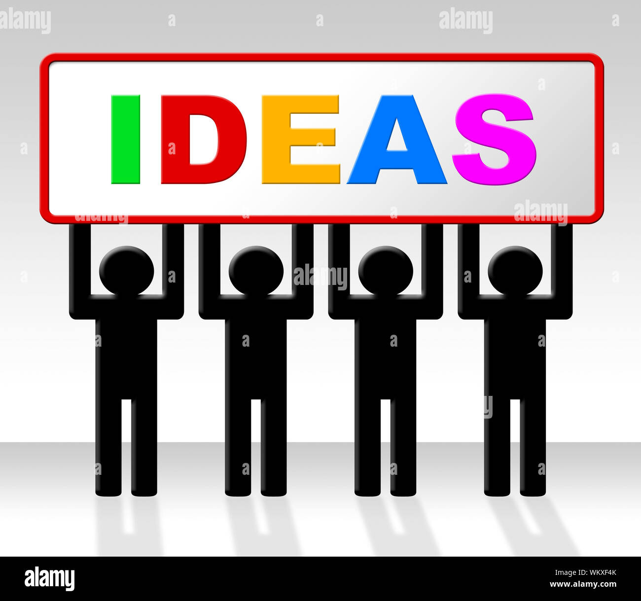 Idea Sign Indicating Creativity Display And Concepts Stock Photo - Alamy