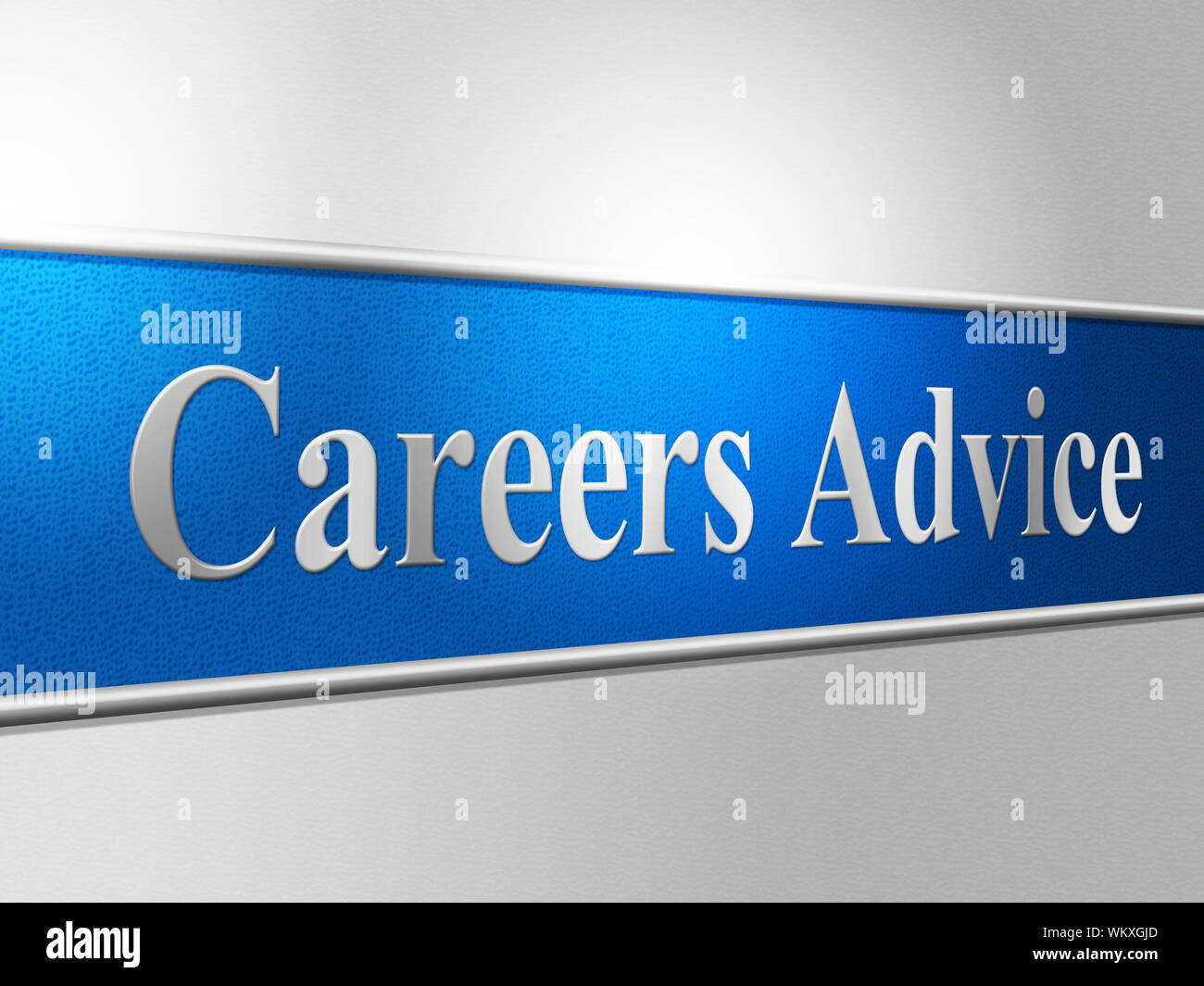 Advice Career Representing Line Of Work And Job Search Stock Photo - Alamy