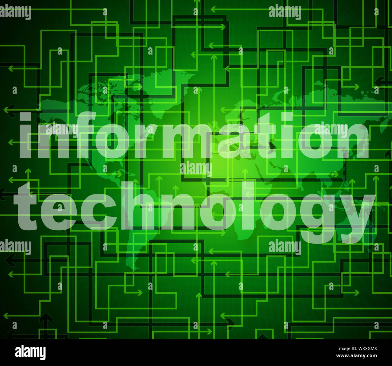 Information Technology Representing Support Advisor And Hi-Tech Stock ...