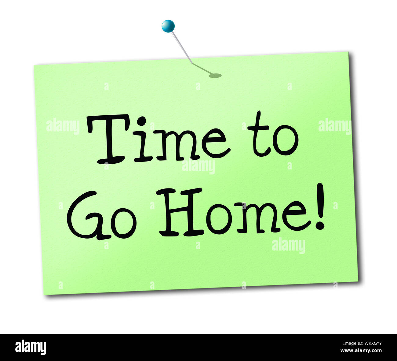 Time To Go Home Clipart