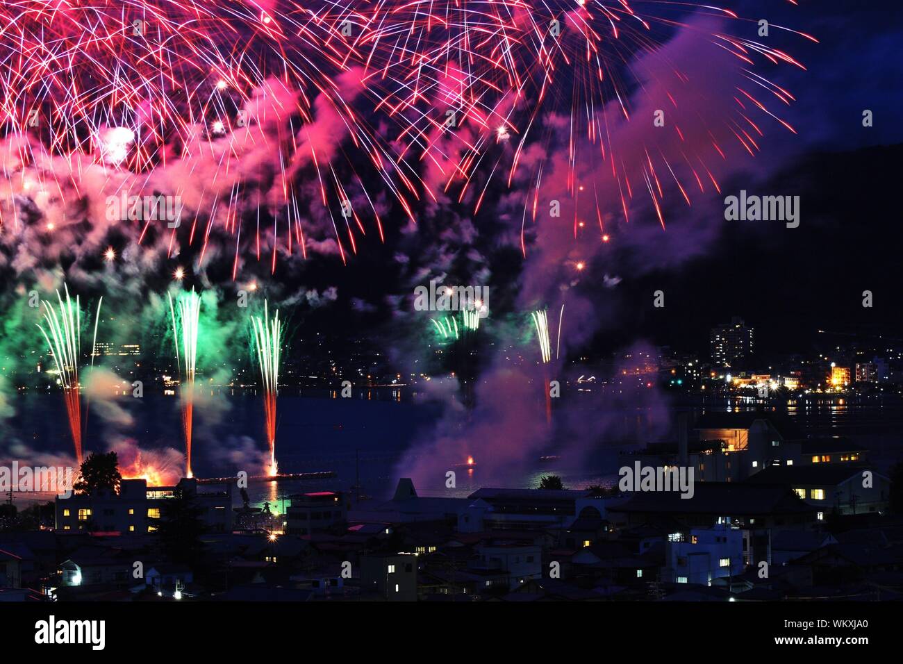 Fireworks in japan hi-res stock photography and images - Alamy