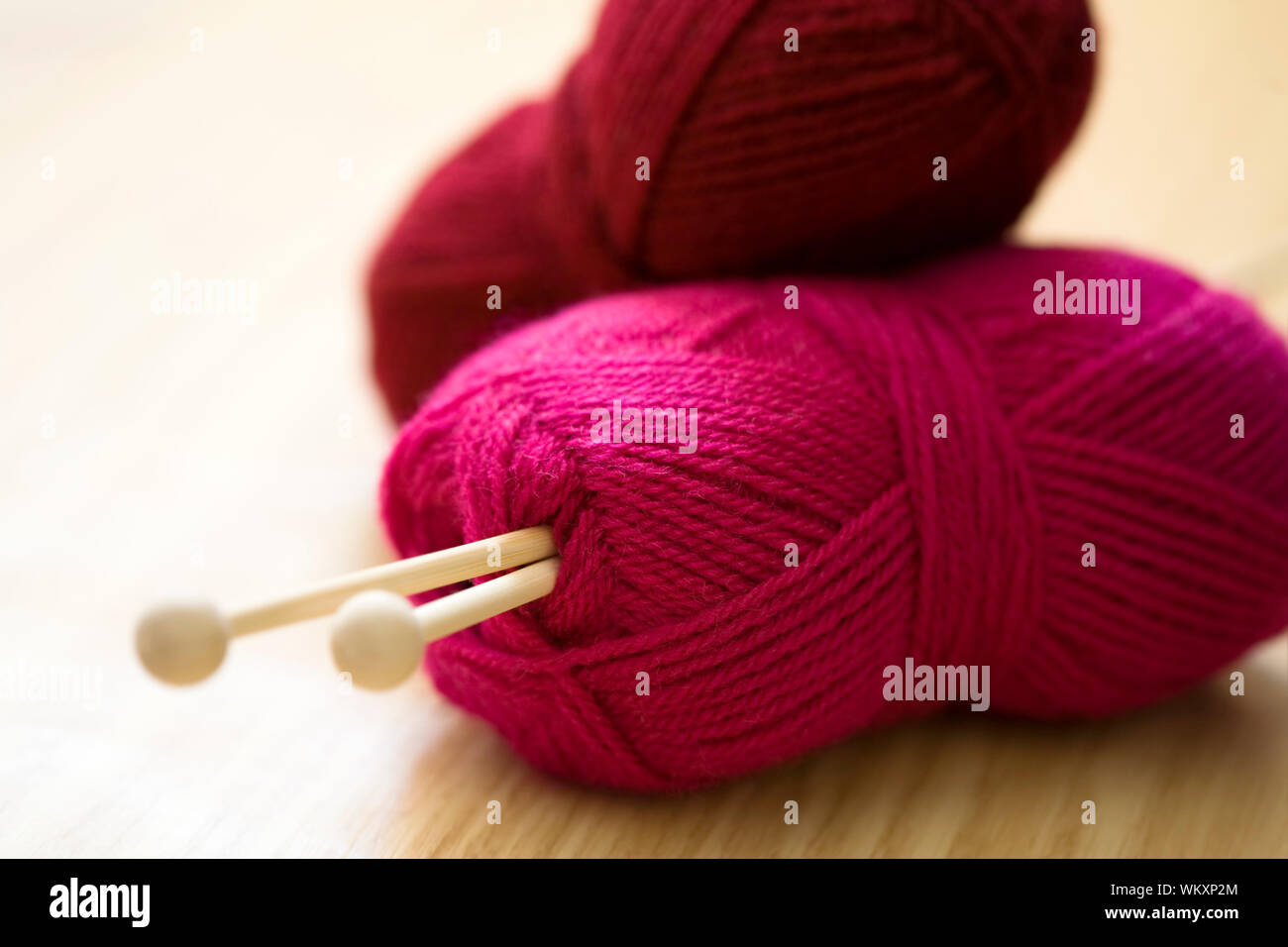 Still life of colored rolls of yarn Stock Photo - Alamy