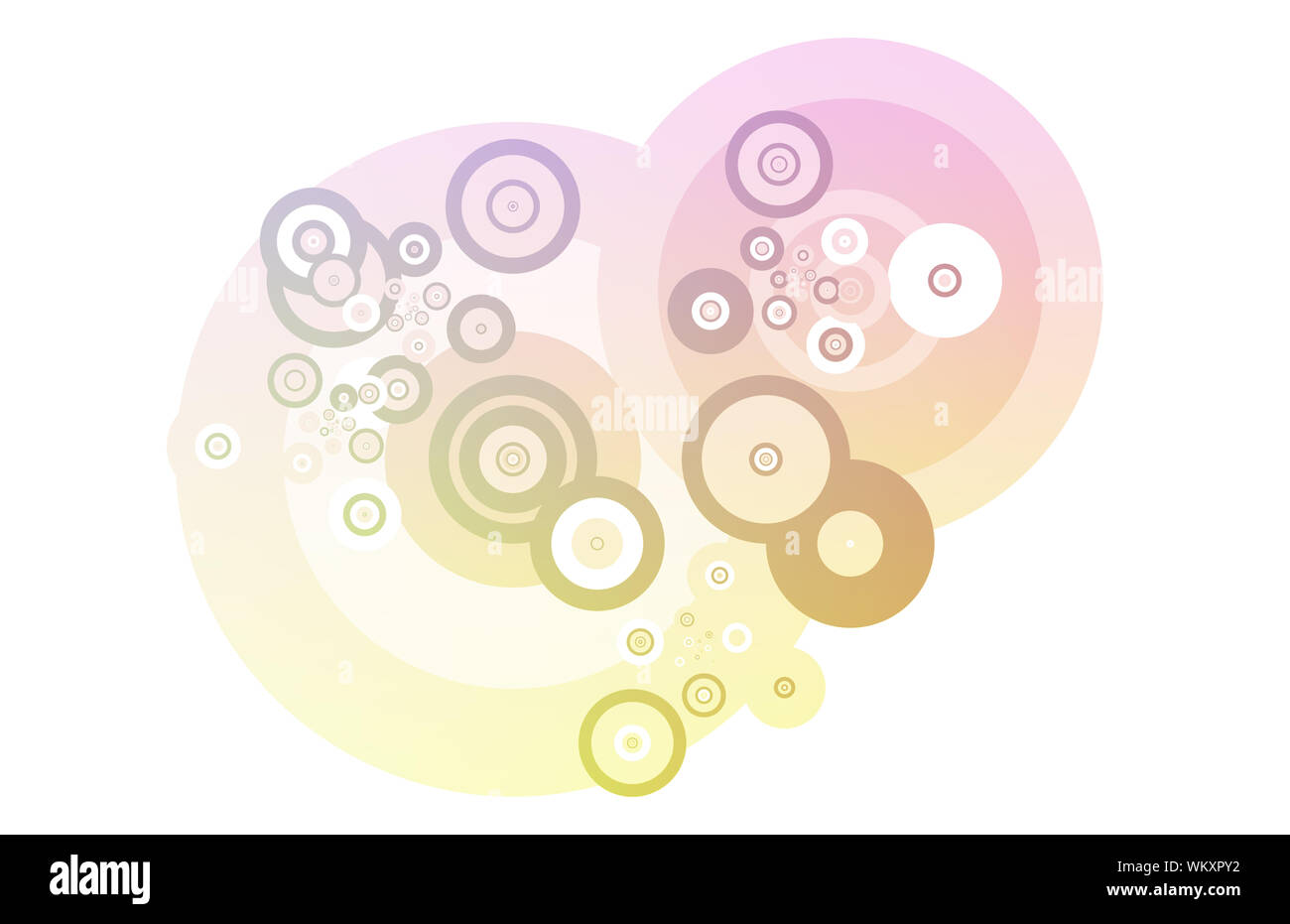Simple and Minimal as Art Circles Background Stock Photo - Alamy