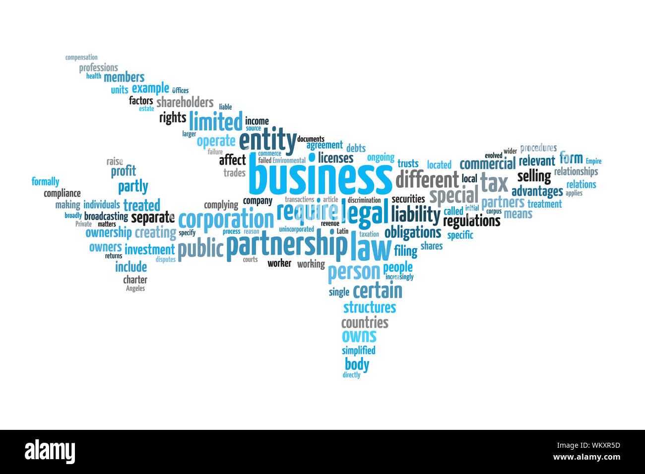 An image of nice Business text cloud Stock Photo - Alamy