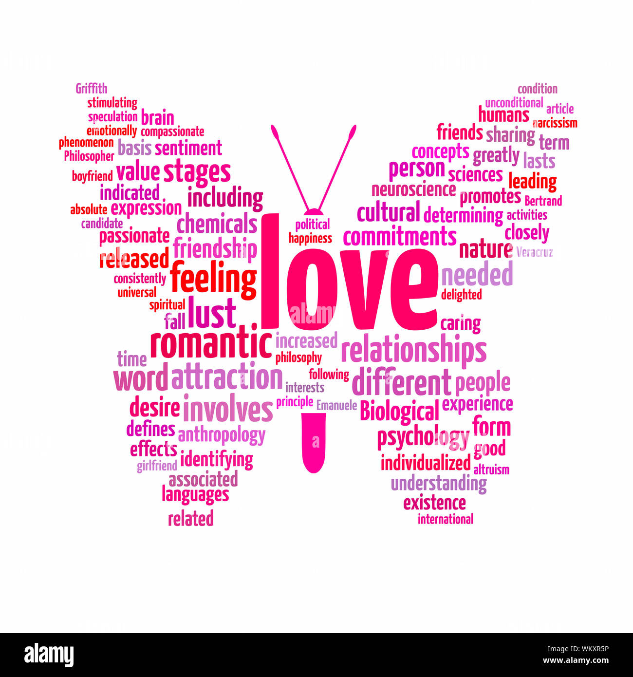 Pink happy kiss love Cut Out Stock Images & Pictures - Alamy