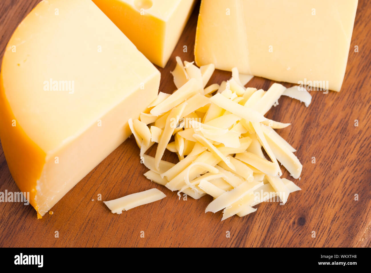 Cheese triangle block hi-res stock photography and images - Alamy
