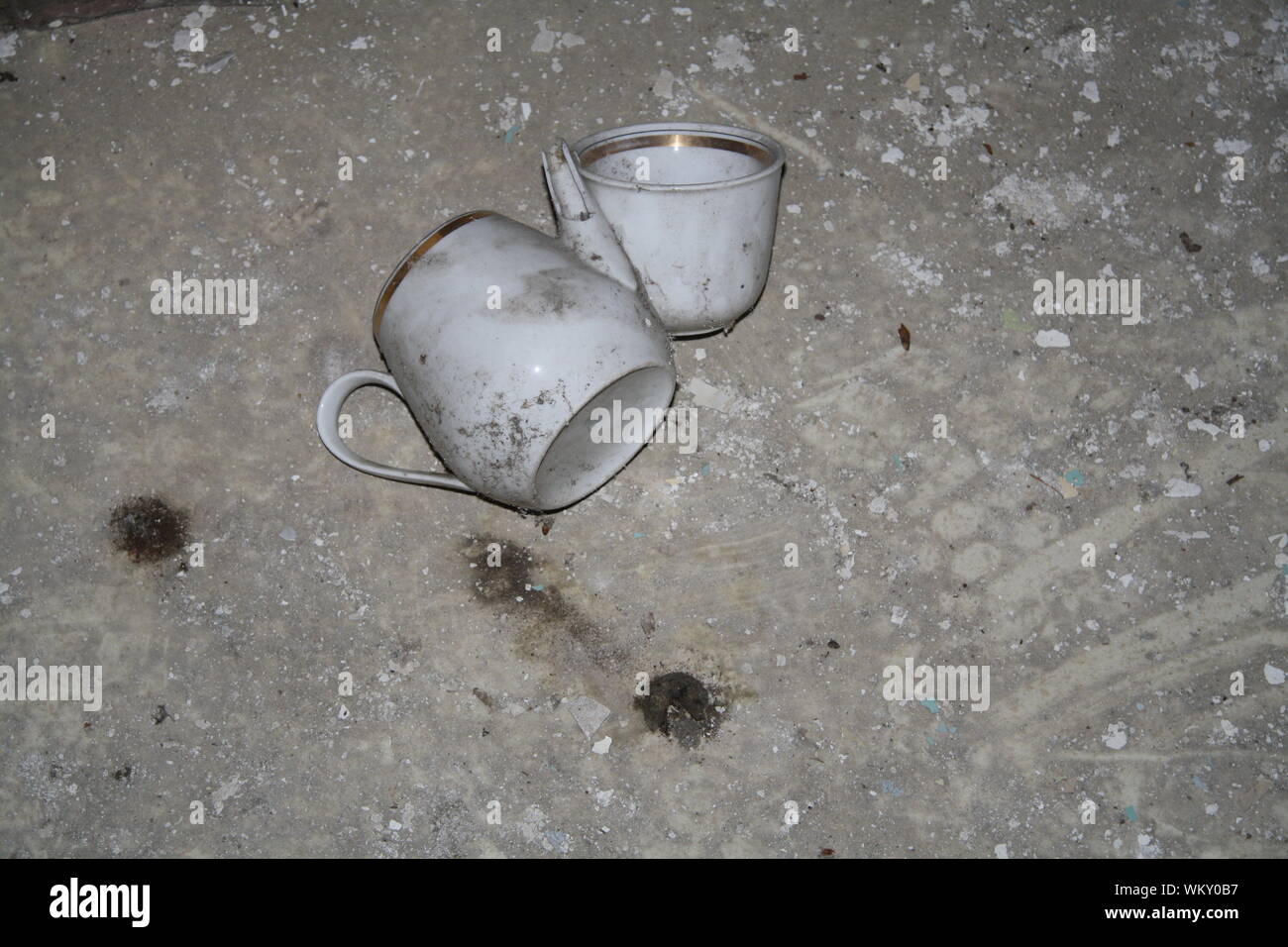 Broken Cup Tea High Resolution Stock Photography and Images - Alamy