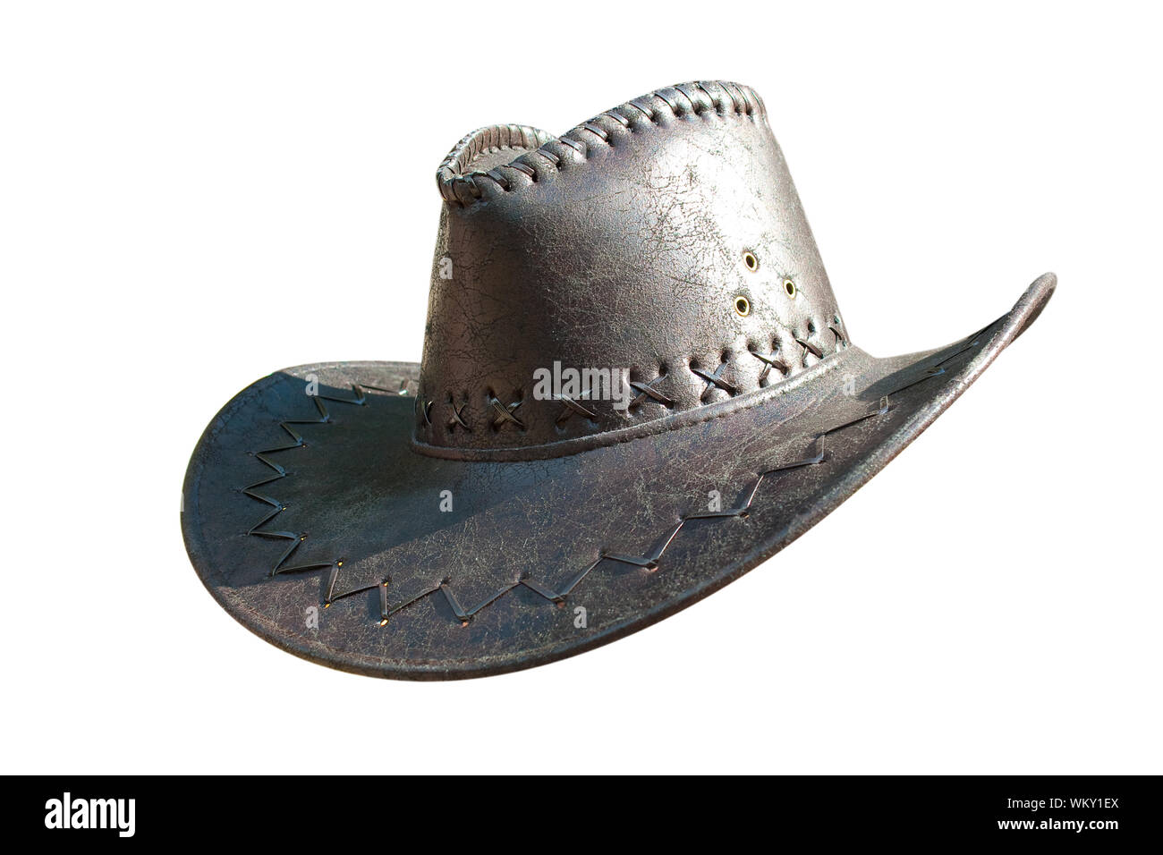 Stetson isolated on a white background Stock Photo - Alamy