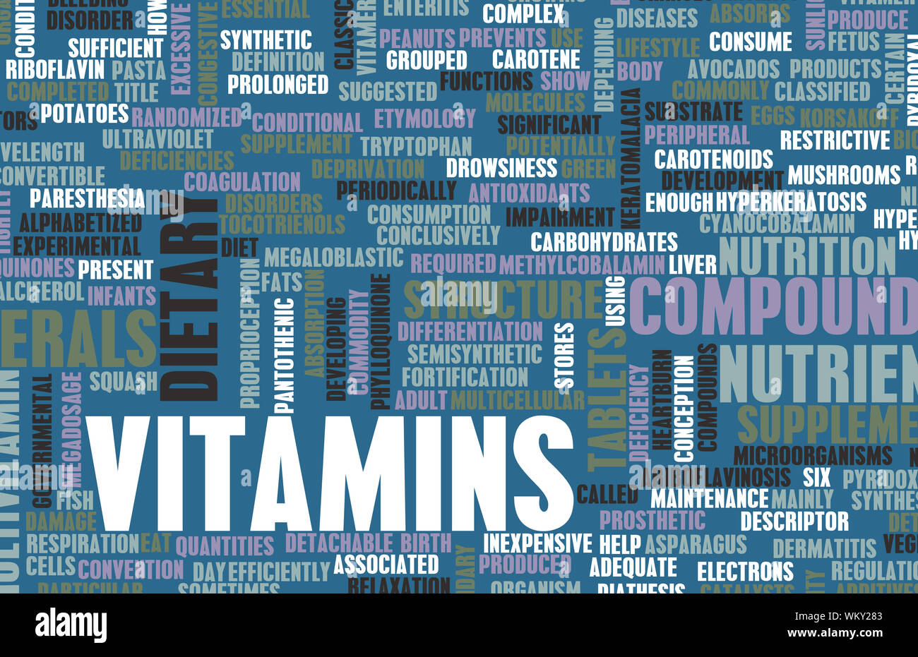 Vitamins and Health Supplements for Healthy Lifestyle Stock Photo - Alamy