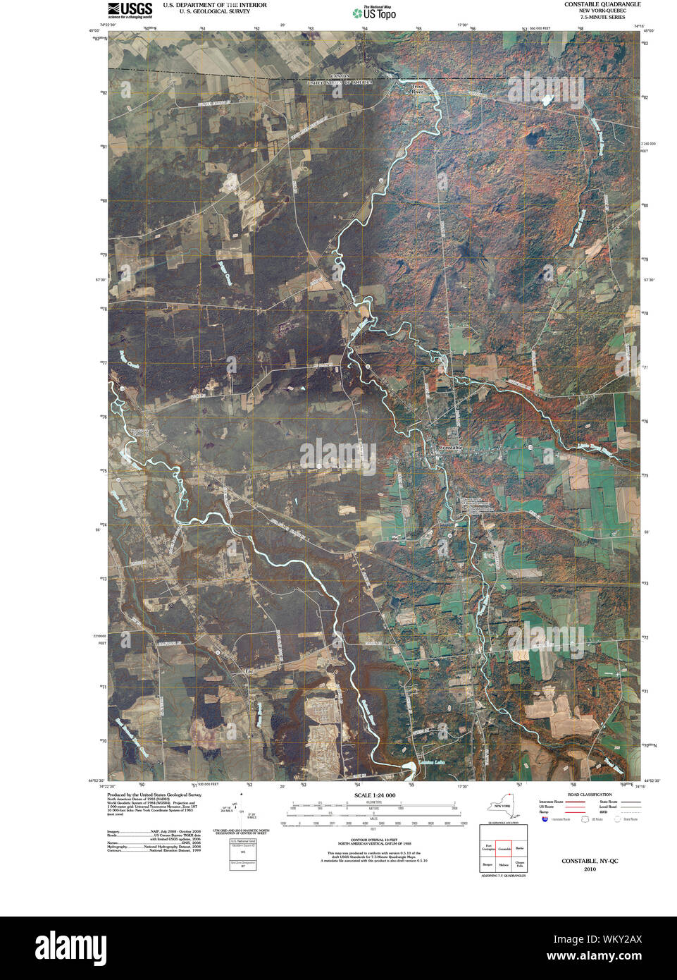 New York NY Constable 20101015 TM Restoration Stock Photo - Alamy