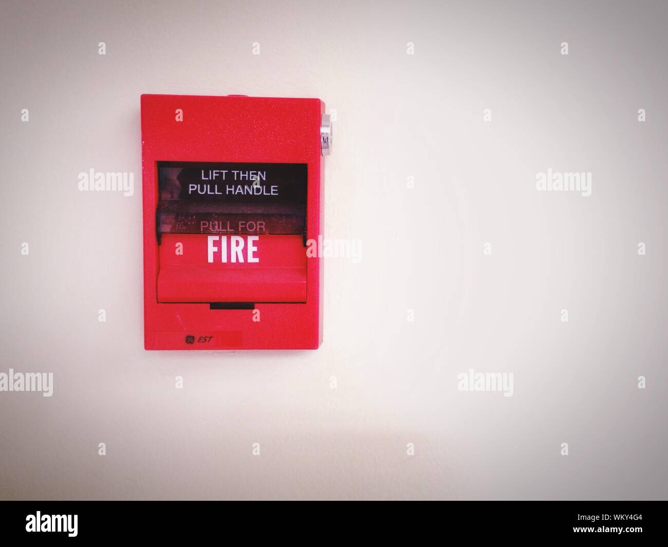 Fire Alarm Box High Resolution Stock Photography and Images - Alamy