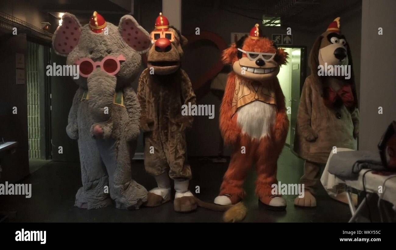 The Banana Splits Movie From Left Snorky Drooper Bingo Fleegle