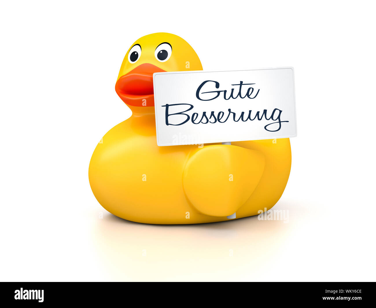 An Image Of A Nice Rubber Duck With Text Get Well Soon In German An Image Of A Nice Rubber Duck With Text Get Well Soon In German