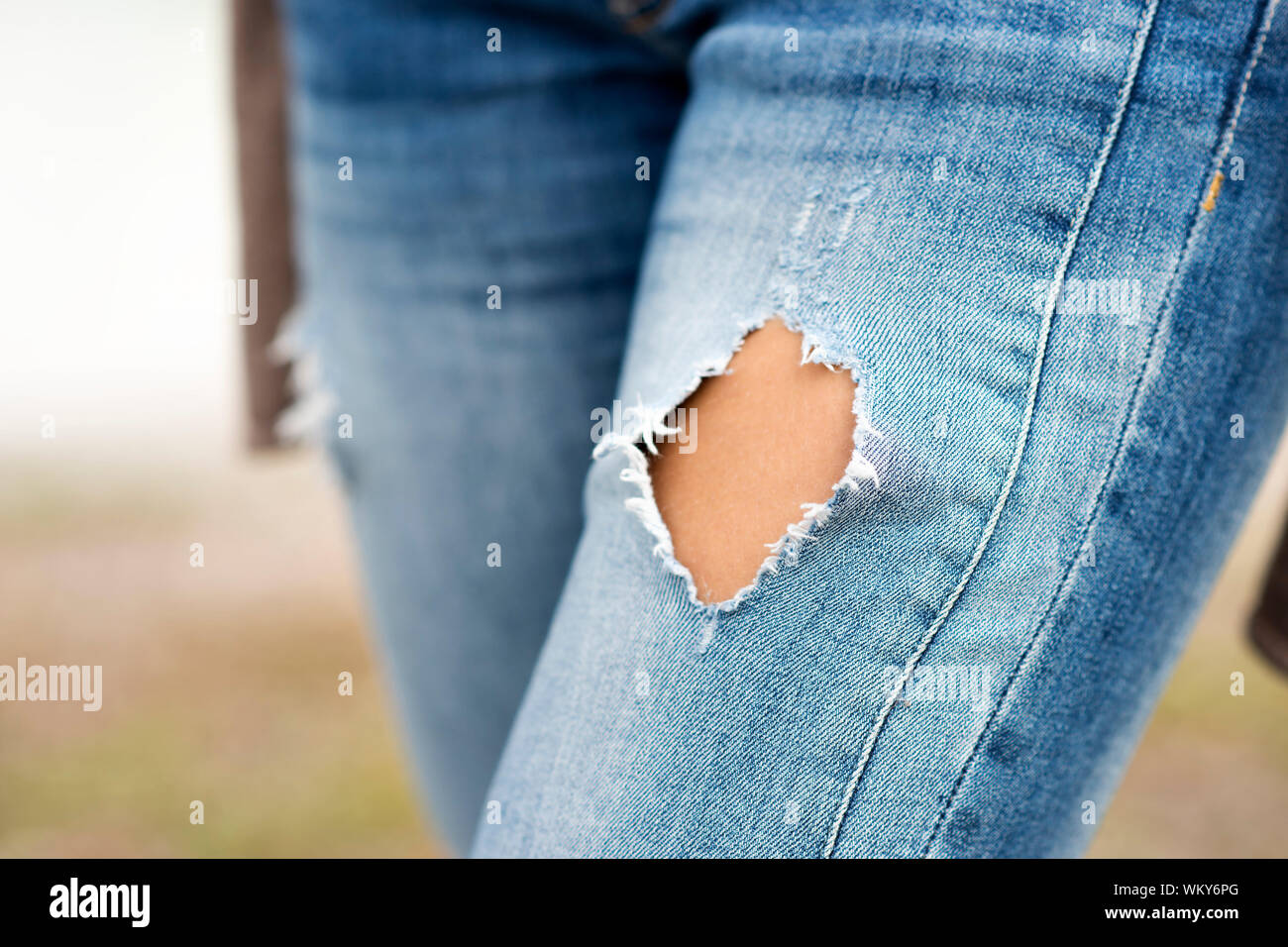 Torn Pants Stock Photos & Torn Pants Stock Images - Alamy
